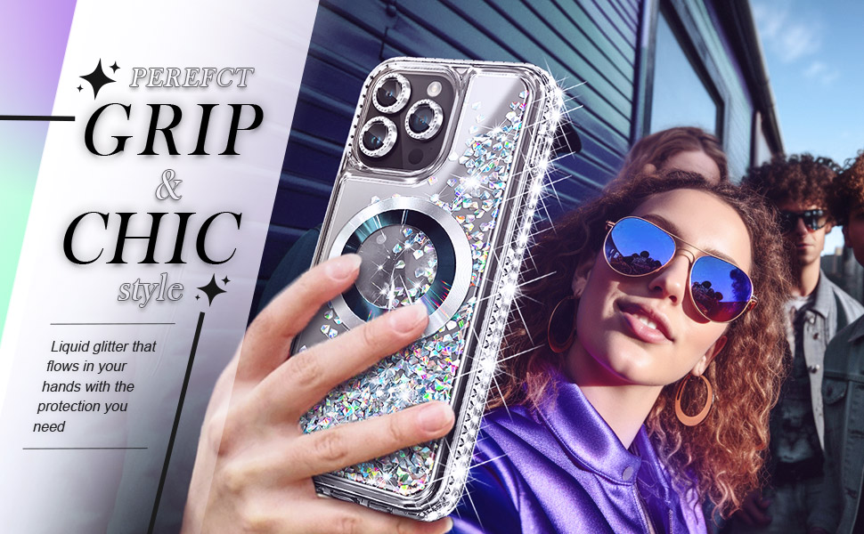 Amazon.com: WDHD Designed for iPhone 15 Pro Max Magnetic Case Compatible with MagSafe, Tempered ...