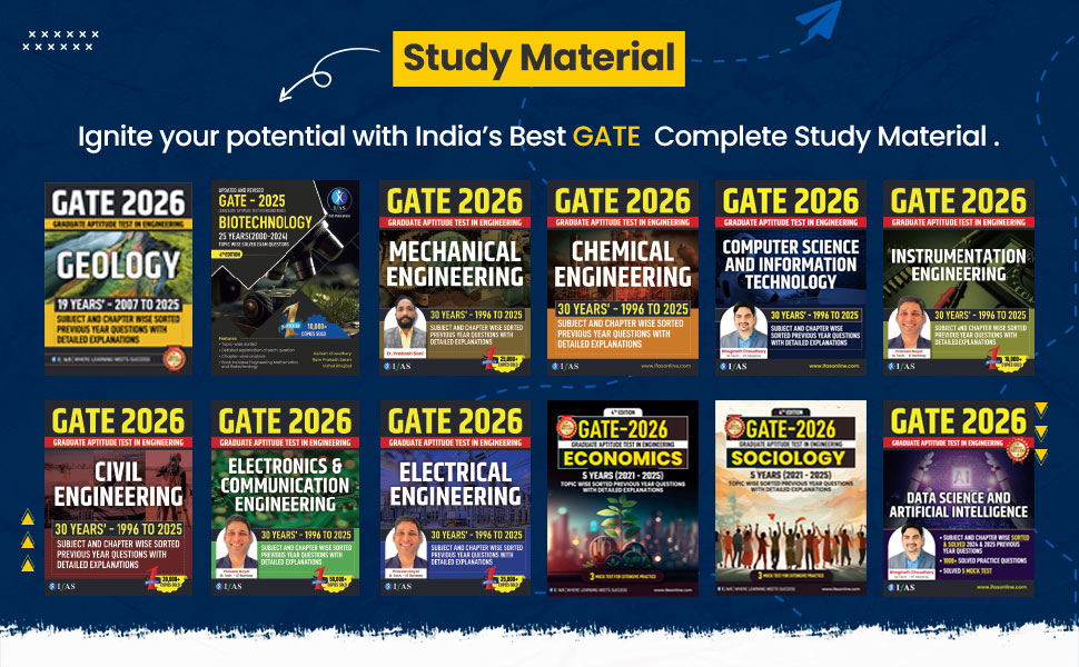 Buy GATE Mechanical Engineering 2026 Book | 30 Years Previous Year Solved Paper (1996 to 2025 ...