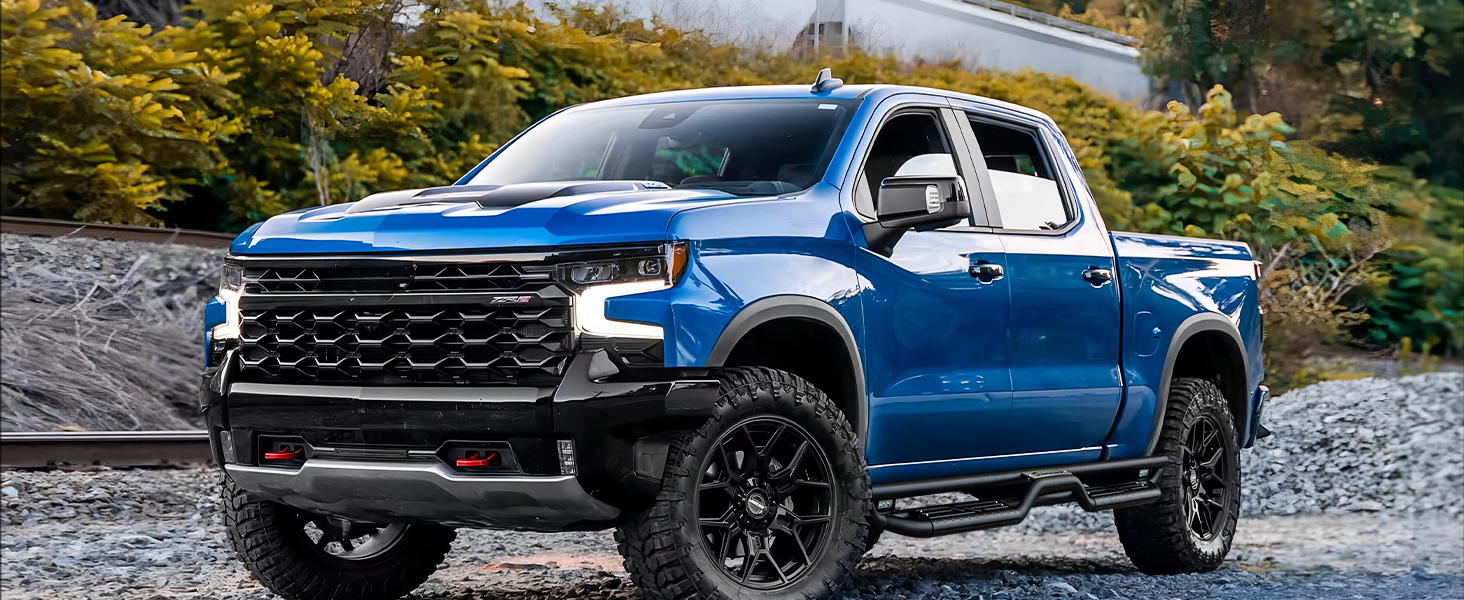 Amazon.com: Sanooer Running Boards for 2007-2018 Chevy Silverado/GMC ...