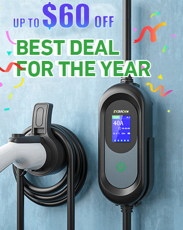 Amazon.com: Evjuicion Level 2 EV Charger, 48Amp 240v Nema 14-50 Plug EV Chargers for Home Level ...