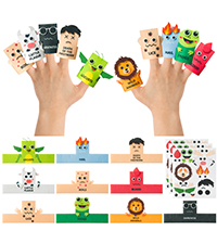 Amazon.com: COcnny Farm Animal Finger Puppets - 11pcs Farm Felt Finger ...