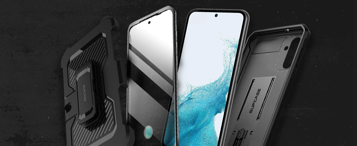 SUPCASE Unicorn Beetle Pro for Samsung Galaxy A54 Case with Stand [Built-in Screen Protector ...
