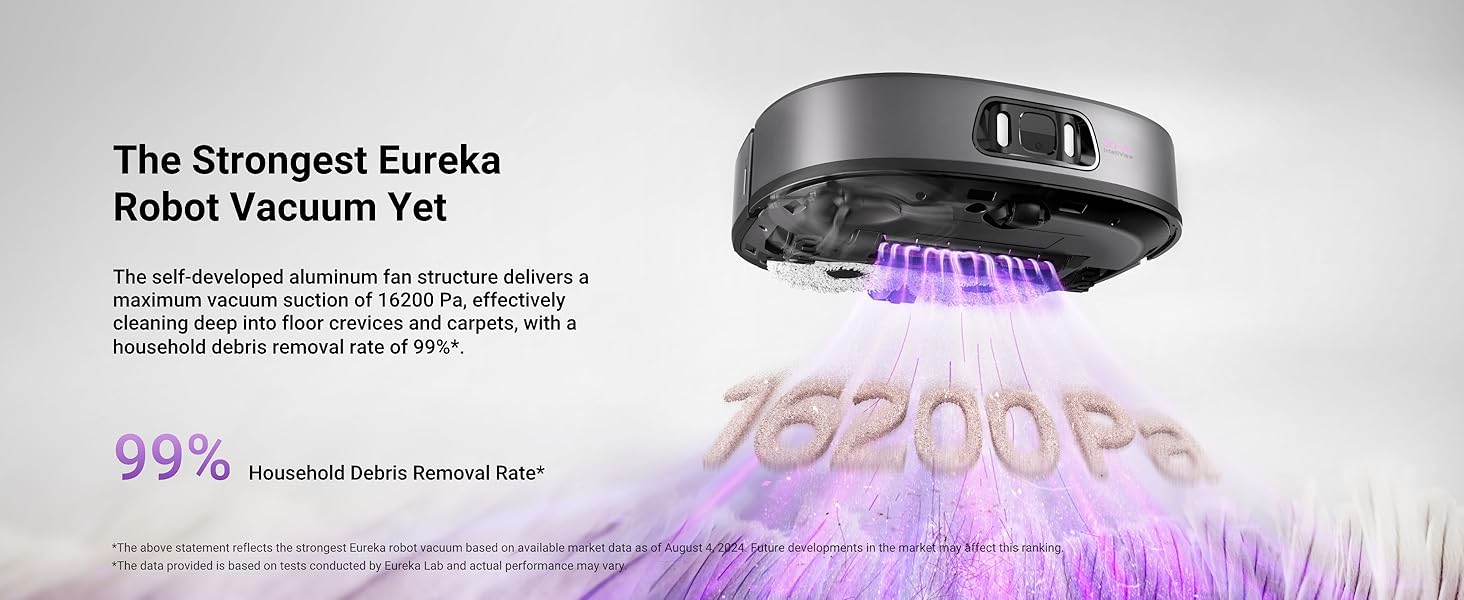 Amazon.com - Eureka J15 Pro Ultra Robot Vacuum and Mop with Self ...