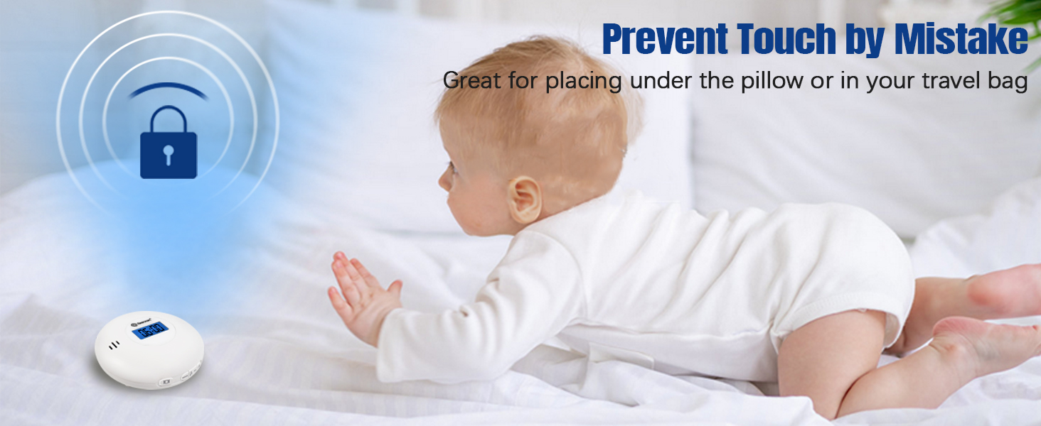 Amazon.com: Geevon Vibrating Alarm Clock for Heavy Sleepers, Super Loud ...