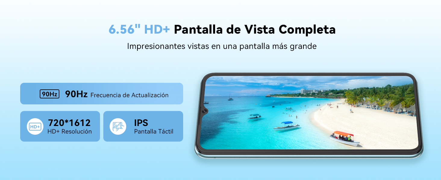 CUBOT Celular A10, Android 14 Smartphone Desbloqueado con Batería de 5100mAh,12(4+8 Extendido ...