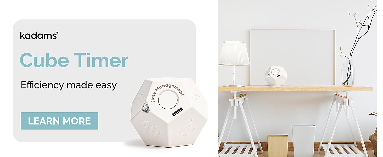 Kadams Pomodoro Cube Timer Productivity 11 Preset