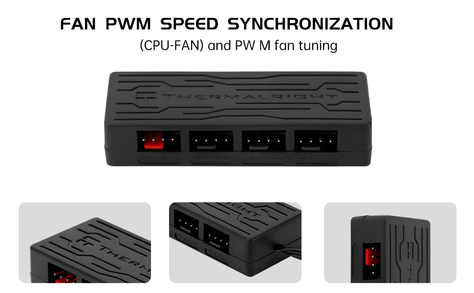 Amazon.com: Thermalright PWM Fan Hub Controller TL-Fan HUB X4, 3Pin/4Pin Ports : Electronics