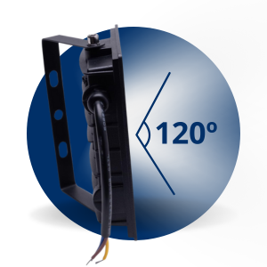 Kit 3 Refletor Led SMD IP66 100W Luminaria Holofote 6500k Prova D' Agua Branco Frio Bivolt 110 ...