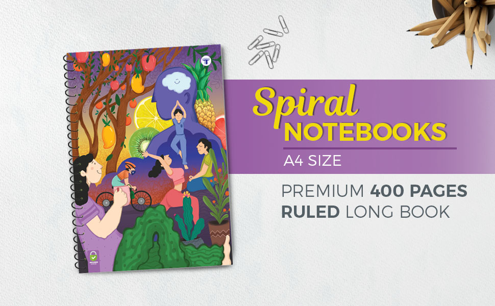 Spiral Notebooks 400 Pages Ruled Paper A4 Size Paper Spiral spiral-notebooks-400-pages-ruled-paper-a4-size-paper-spiral