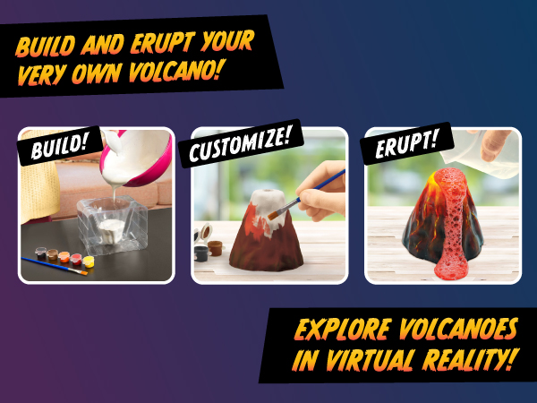 Mua STEAM Volcano Lab VR - Build and Erupt Your Own Volcano - Virtual Reality Kids Science Kit ...