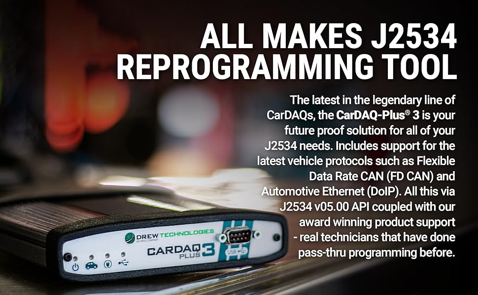 Opus IVS CarDAQ-Plus 3 All Makes J2534 Reprogramming Tool, Code Readers ...