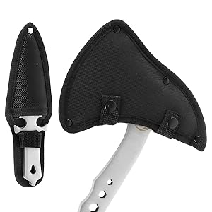 Amazon.com : Throwing Axes and Throwing Knives Tomahawks Set with Bottle Opener and Nylon Sheath ...