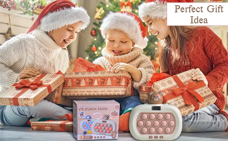 Amazon.com: Upgraded Fast Push Bubble Game for Kids 3-12, Quick Push Pop It Light Up Pop Fidget ...