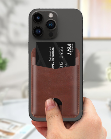 Amazon.com: typecase Magnetic Wallet Compatible with Magsafe: Magnetic Phone Wallet & Card ...