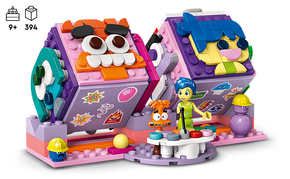 LEGO | Disney Cubos de Humor de del Revés 2 De Película Pixar, Juguete de Construcción ...