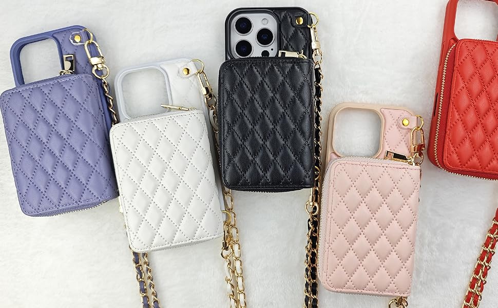 Amazon.com: for iPhone 16 Pro Max Case Wallet for Women, Stylish Crossbody Wallet Case with ...