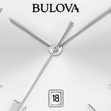 Amazon.com: Bulova Classic Quartz Mens Watch, Stainless Steel with Black Leather Strap, Silver ...