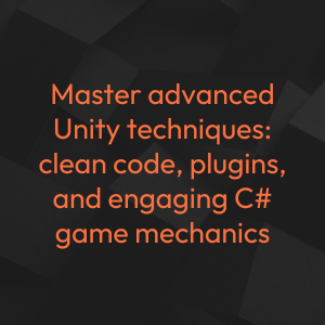 Amazon.com: Mastering Unity Game Development with C#: Harness the full potential of Unity 2022 ...