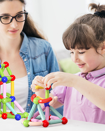 Amazon.com: MAGDIY Magnetic Blocks Kids Games Toys for 3+ Year Old Boy and Girl, Magnetic Sticks ...