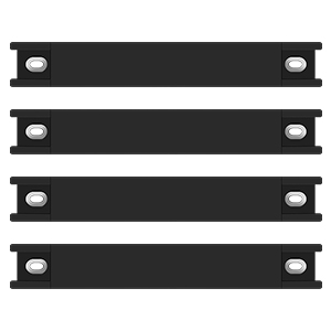 Amazon.com: 8' Heavy Duty Magnetic Tool Strip, 4 Pack Rubber Protected, Storage Organizer for ...