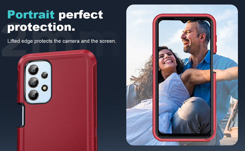 Amazon.com: LeYi for Samsung Galaxy A23 5G Case: A23 Case [Not Fit A23 5G UW Verizon] with 2 PCS ...