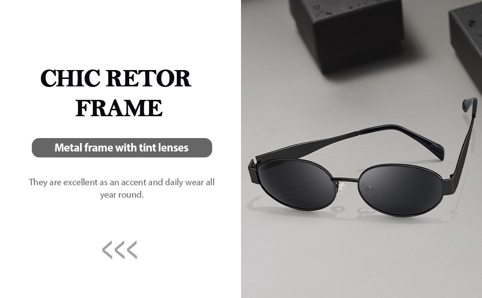 IGnaef IF3455 - anteojos de sol retro ovaladas para mujer, accesorios de moda para 2024, C01 ...