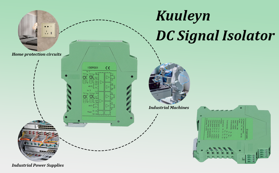 Amazon.com: 4-20 Ma Signal Splitter, 24v Dc Signal Isolator, 24v Dc Signal Isolator 2 in 4 Out ...