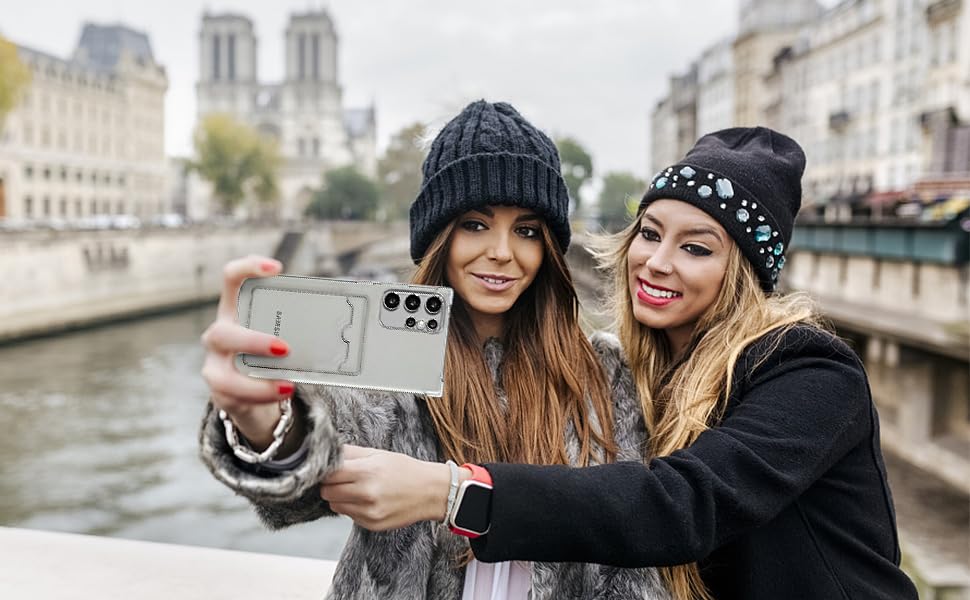 Amazon.com: Tuokiou Compatible with Samsung Galaxy S23 Ultra case,Wallet Phone Case Upgrade Slim ...