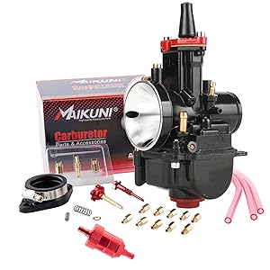 Amazon.com: PWK Carburetor 28mm Racing Carb for 75cc to 125cc 2T 4T Engine Dirt Bike Motorcycle ...
