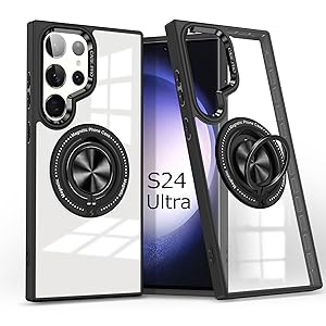 Samsung Galaxy S24 Ultra Case, Compatible with Magsafe, Military Grade Protection, Heavy Duty ...