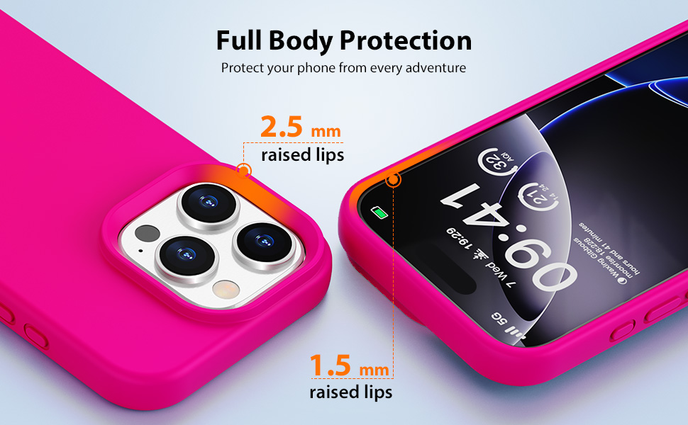 Amazon.com: ZUSLAB Real Silicone Case Compatible with Apple iPhone 16 Pro Max 6.9'' 2024, Liquid ...