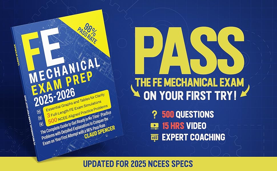 FE Mechanical Exam Prep 2025: 500 Practice Questions with Detailed ...