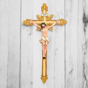 Buy KariGhar Crucifix/Jesus Christ/Cross Jesus/Crucified Jesus Idol for Home/Living Room/Prayer ...