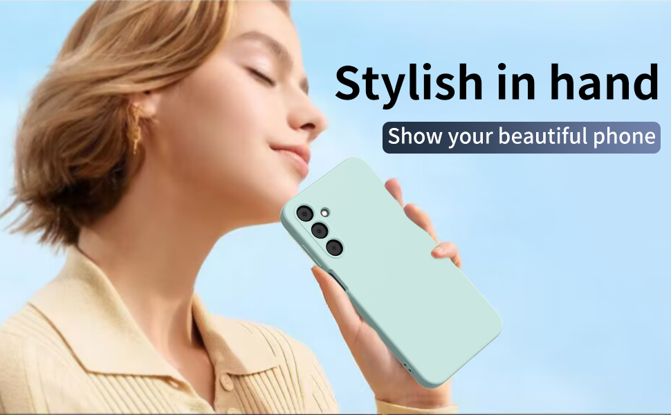 Amazon.com: Foluu Silicone Case for Samsung Galaxy A25 5G, Liquid Gel Rubber Bumper Case with ...