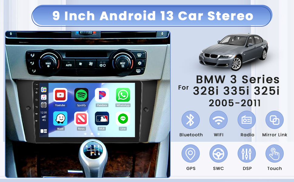 Amazon.com: for BMW 3 Series 328i 335i 325i (E90 E92 E93) 2005-2011 ...