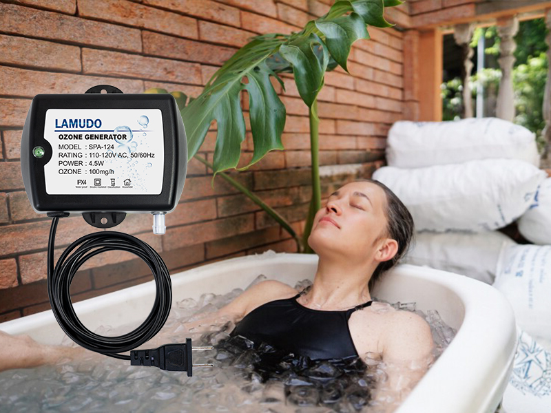 Amazon.com: Lamudo Ozone Venturi Injector Kit with SPA-124 Ozone Generator for Cold Plunge, Hot ...