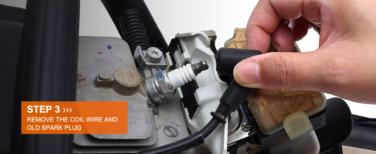 Amazon.com: Hipa BPMR7A Spark Plug for NGK 6703 Champion RCJ6Y RCJ7Y Copper (4 Pack) : Patio ...