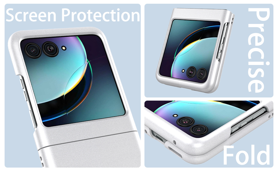 Amazon.com: Eastcoo 【Upgraded】 Slim Fit Moto Razr Plus 2023 Case, [Hard PC Back] [Frosted Feel ...