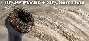 Amazon.com - RDEXP Round Dust Brush 25mm Horse Hair 1.25" Vacuum ...