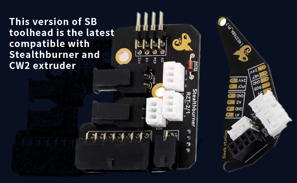 Amazon.com: Upgraded 2PCS Split Stealthburner CW2 Extruder SB Toolhead ...