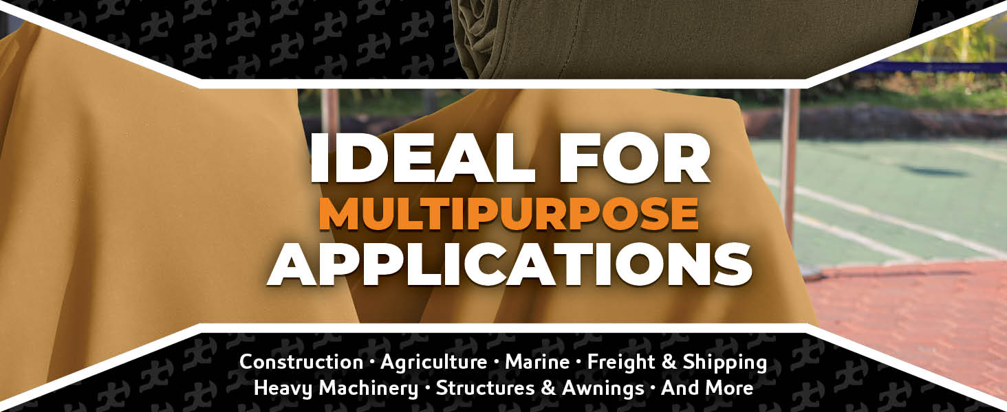 Amazon.com: Xpose Safety Canvas Tarp - 10oz Green Canvas Tarps Heavy ...