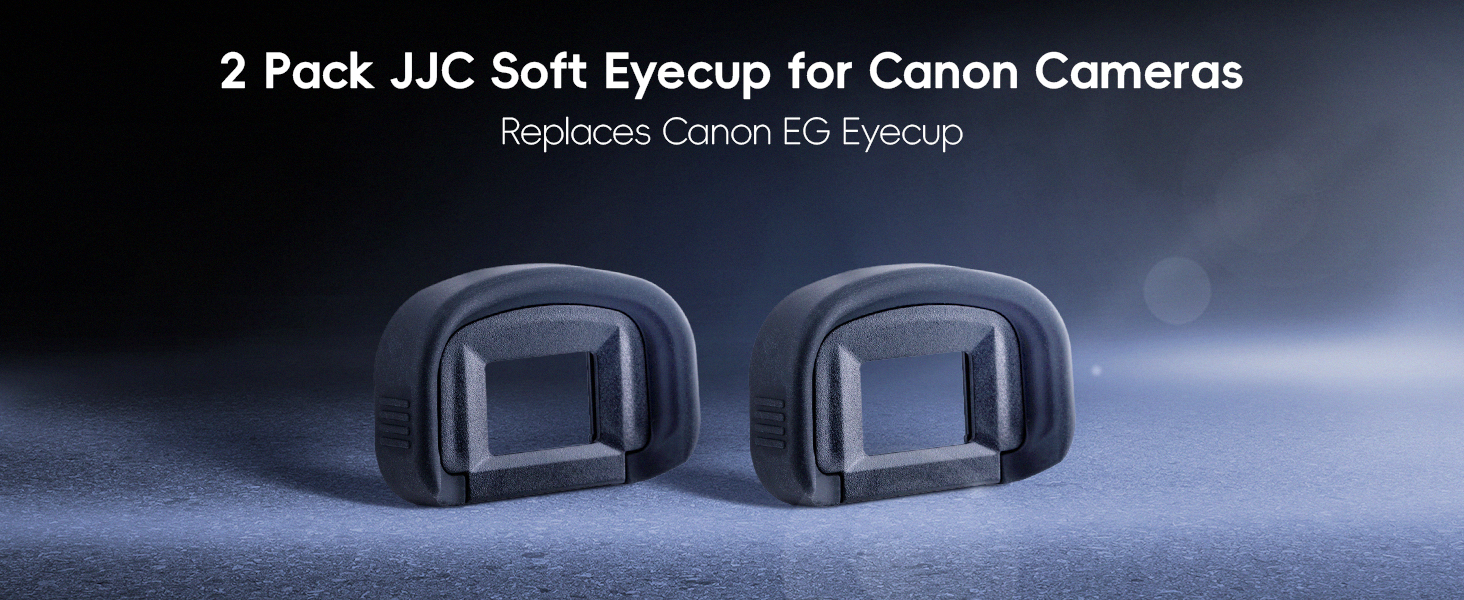 Amazon.com : JJC 2-Pack Eyecup Eyepiece Eye Cup Viewfinder for Canon EOS 5D Mark IV 5D Mark III ...