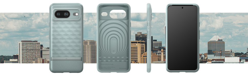 Caseology Parallax for Google Pixel 8 Case 5G [3D Ergonomic Design] (2023) - Matte Black ...