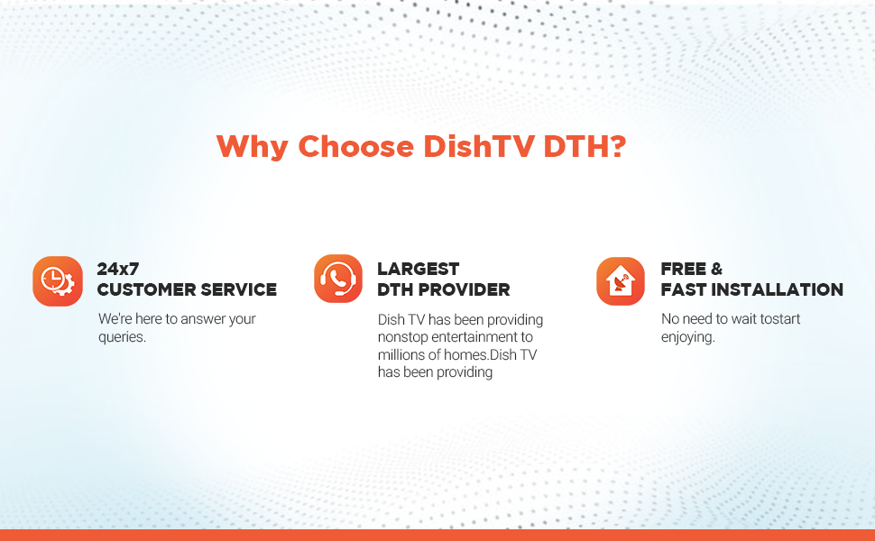 Dishtv HD DTH Connection Set Top Box Connection with 1 Month Budget Delight Hindi SD Pack ...