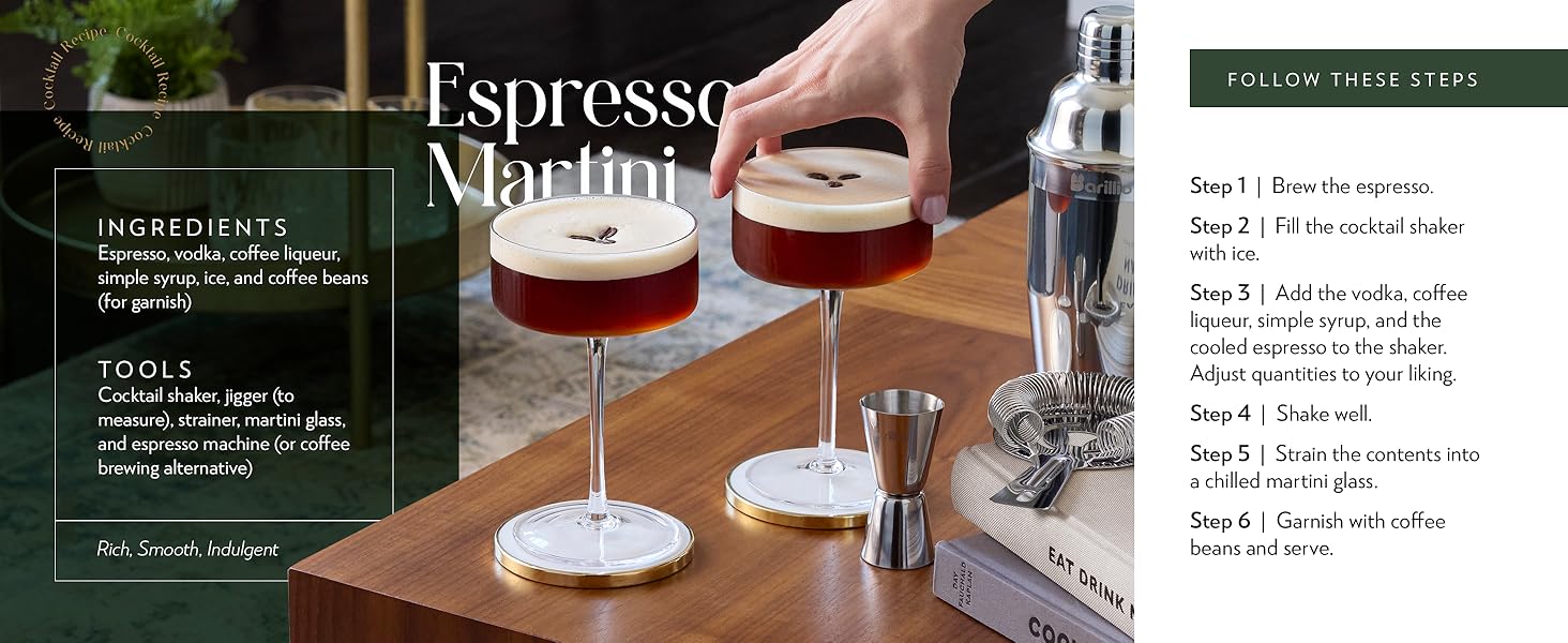 Amazon.com: Barillio Bar Tool Set Pro Edition - Stainless-Steel Cocktail Shaker Set - Mixology ...