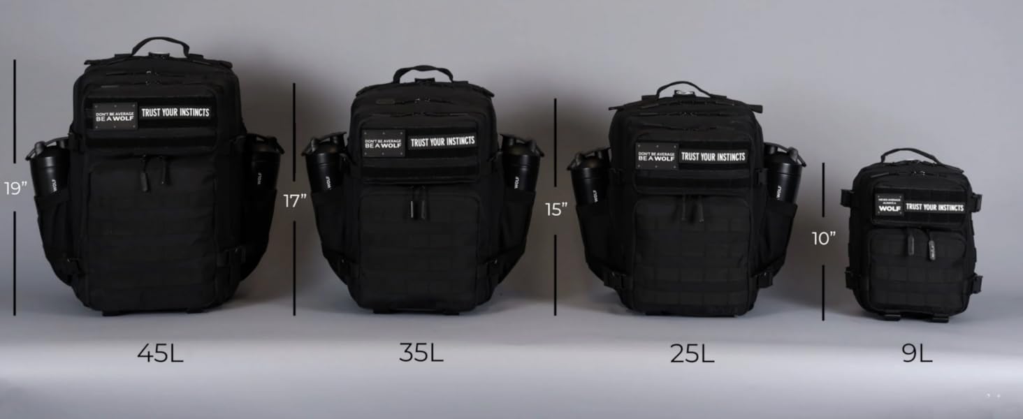 Amazon.com: WOLFpak 35L Backpack (Alpha Black) : Sports & Outdoors