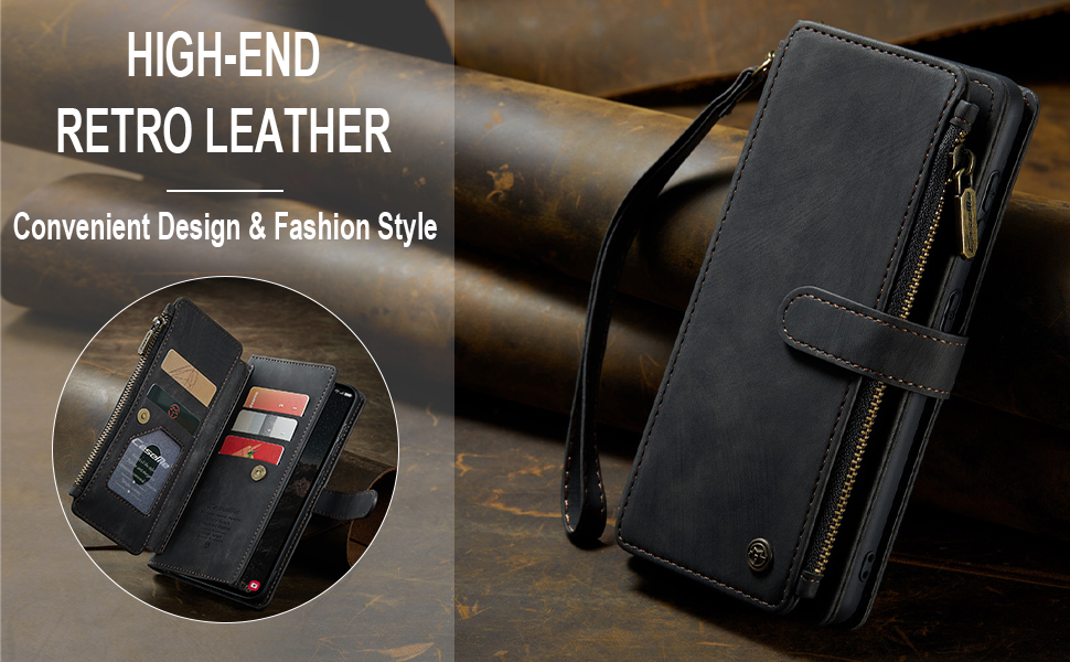 Amazon.com: Lxisxcna Samsung Galaxy S24 5G Wallet Case with Card Holder Kickstand Magnetic ...