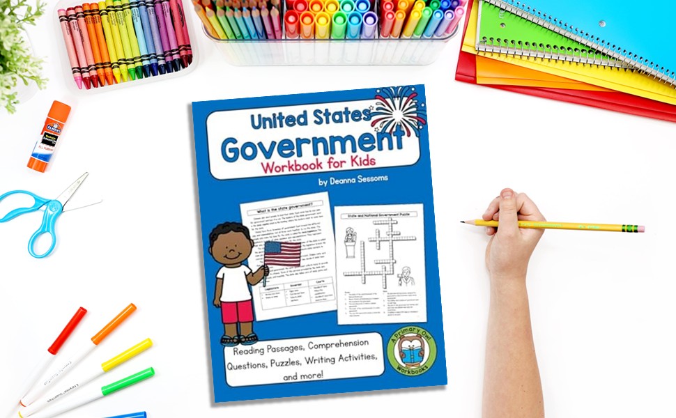 United States Government Workbook for Kids: Sessoms, Deanna ...