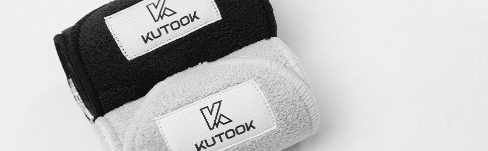 Amazon.com: KUTOOK 2 Pack Wrist Wraps Adjustable Compression Strap and Wrist Brace Sport Support ...