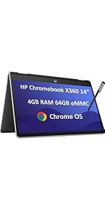 Amazon.com: HP Chromebook Plus Laptop 15.6 Inch Intel Core i3-N305 8GB LPDDR5 RAM 128GB UFS UHD ...